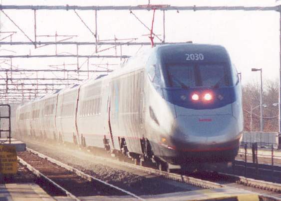 Acela 2150 (eb) at Attleboro: The GreatRails North American Railroad ...
