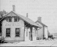Enfield, Mass. Station on the Rabbit Run.: The GreatRails North ...