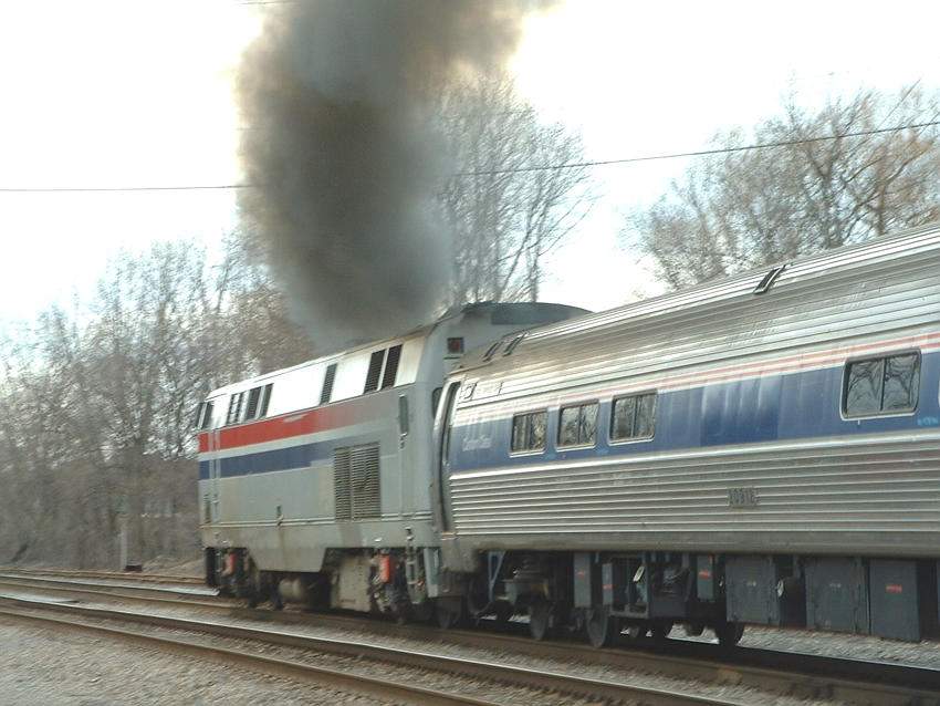 Amtrak Train 256 clears interlocking at CP142: The GreatRails North ...