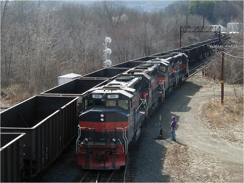 WAED's power heading into the pit.: The GreatRails North American ...
