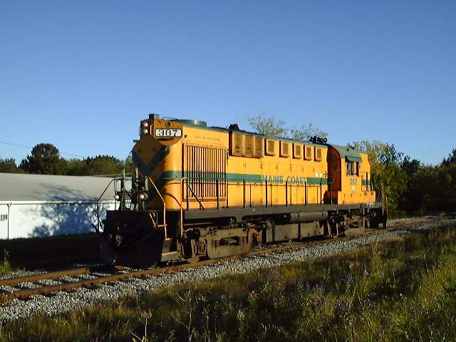 Maine Coast 367 in Rockland: The GreatRails North American Railroad ...