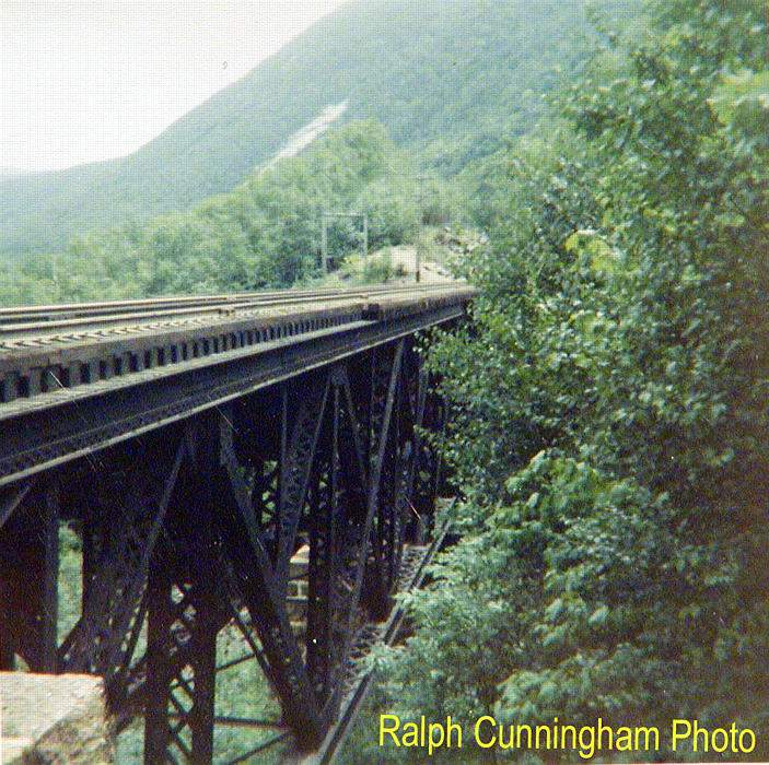 Looking East across Willy Brook Bridge: The GreatRails North American ...
