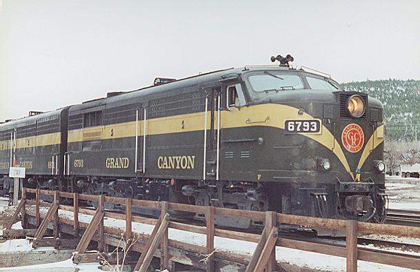 Grand Canyon FPA-4 #6793 upon return at Williams, AZ.: The GreatRails ...