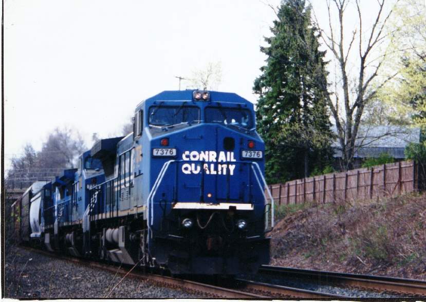 CSX 7376 at West Springfield: The GreatRails North American Railroad ...