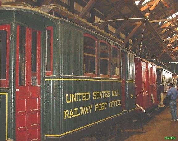US Mail Railway Post Office trolley: The GreatRails North American ...