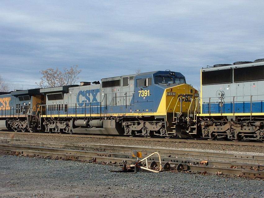 CSX 7391 Worcester MA: The GreatRails North American Railroad Photo Archive