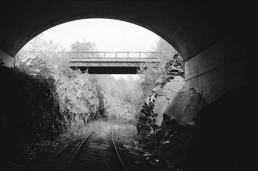 Abandoned Tracks at Bolton Notch,CT in Oct 1972: The GreatRails North ...