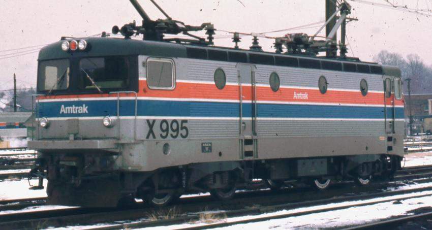 The Original Swedish Meatball - SJ Rc4 1166 Testing as Amtrak X995: The ...