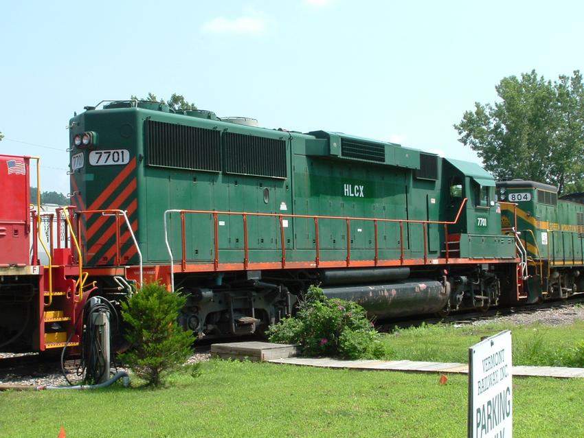 Another view of HLCX 7701 on the Vermont Rail System: The GreatRails ...