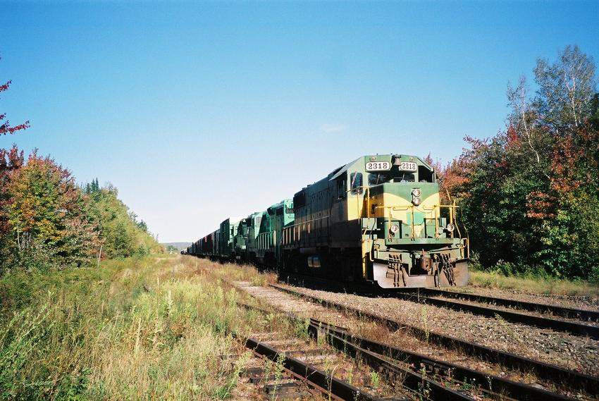 New Brunswick Southern at Vanceboro, Maine.: The GreatRails North ...