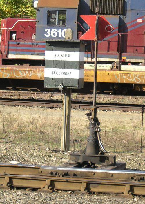 B&M RR Telephone Box: The GreatRails North American Railroad Photo Archive
