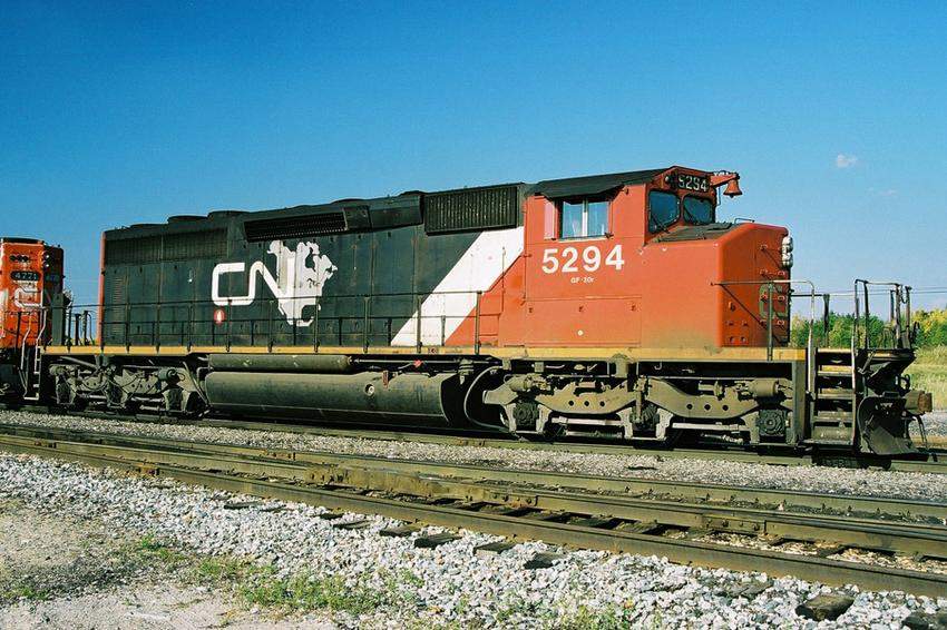 CN 5294 (SD40-2W): The GreatRails North American Railroad Photo Archive