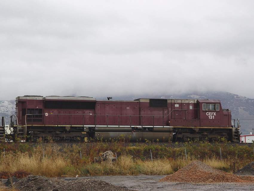 CEFX Leasing Locomotive on UP: The GreatRails North American Railroad ...