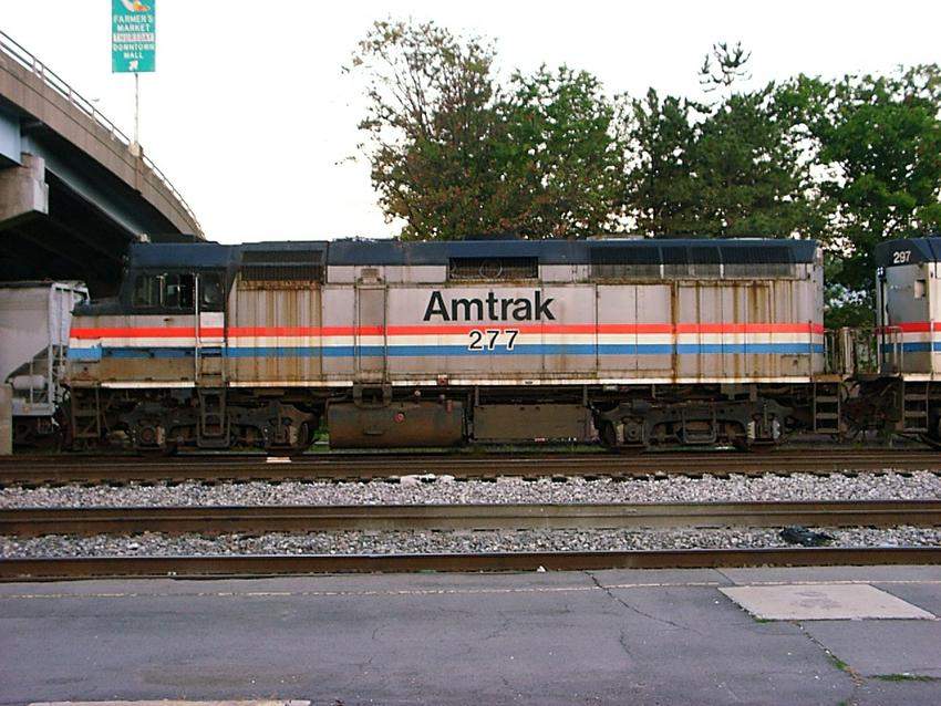 Amtrak #227 awaits delivery at Cumberland: The GreatRails North ...