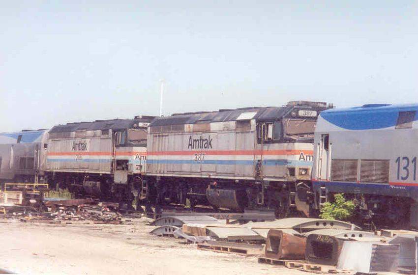 Amtrak F40PH 387: The GreatRails North American Railroad Photo Archive