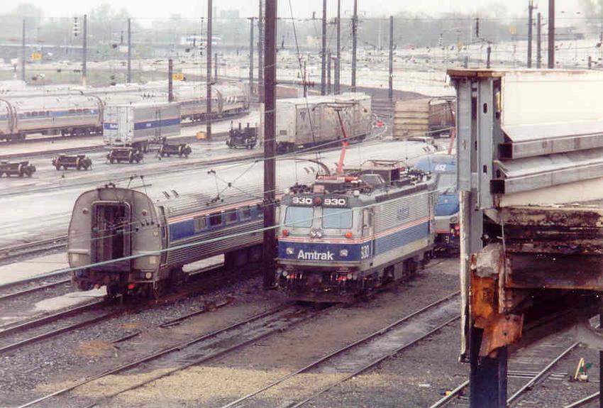 Amtrak AEM-7 930: The GreatRails North American Railroad Photo Archive