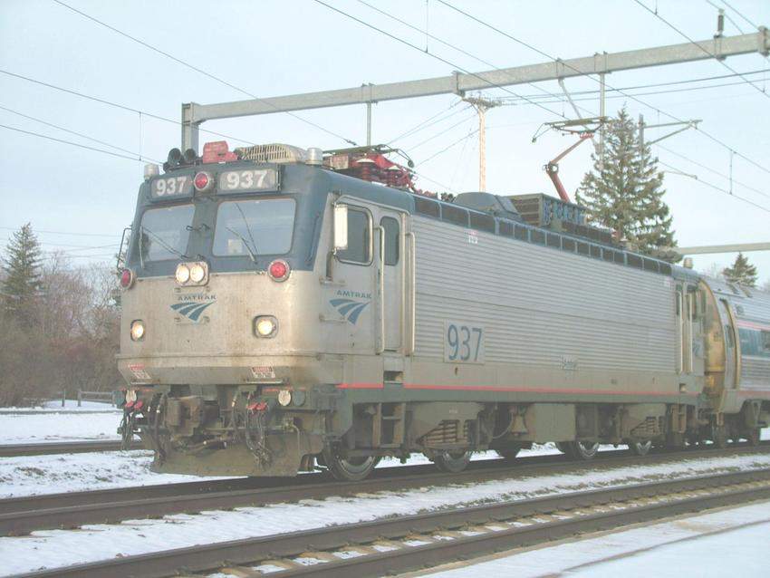 Amtrak AEM-7 937: The GreatRails North American Railroad Photo Archive