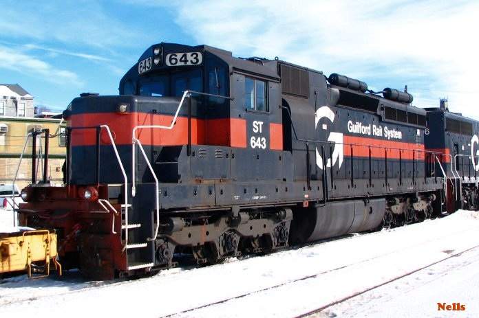 Guilford SD26 #643 at Ayer MA: The GreatRails North American Railroad ...