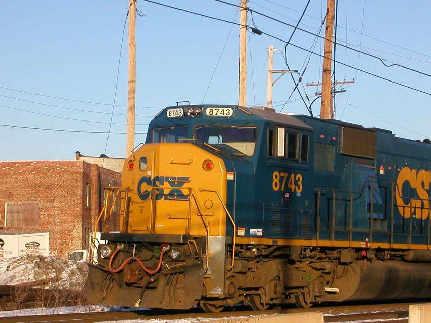 CSX 8743: The GreatRails North American Railroad Photo Archive