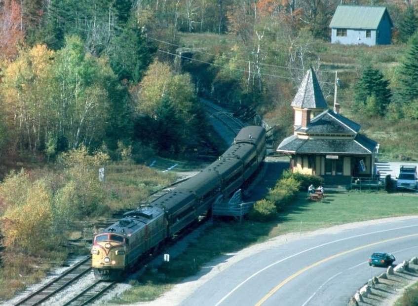Notch Train at Crawford's: The GreatRails North American Railroad Photo ...