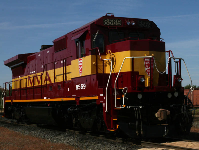 MMA 8569 GE B-39 at Derby New Paint Scheme photo 6: The GreatRails ...