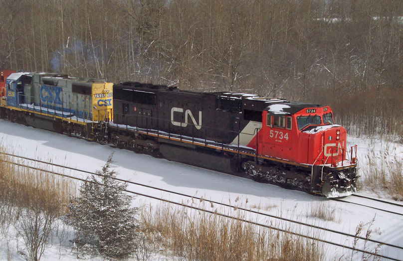 CSX Canadian Freight on Montreal Secondary: The GreatRails North ...