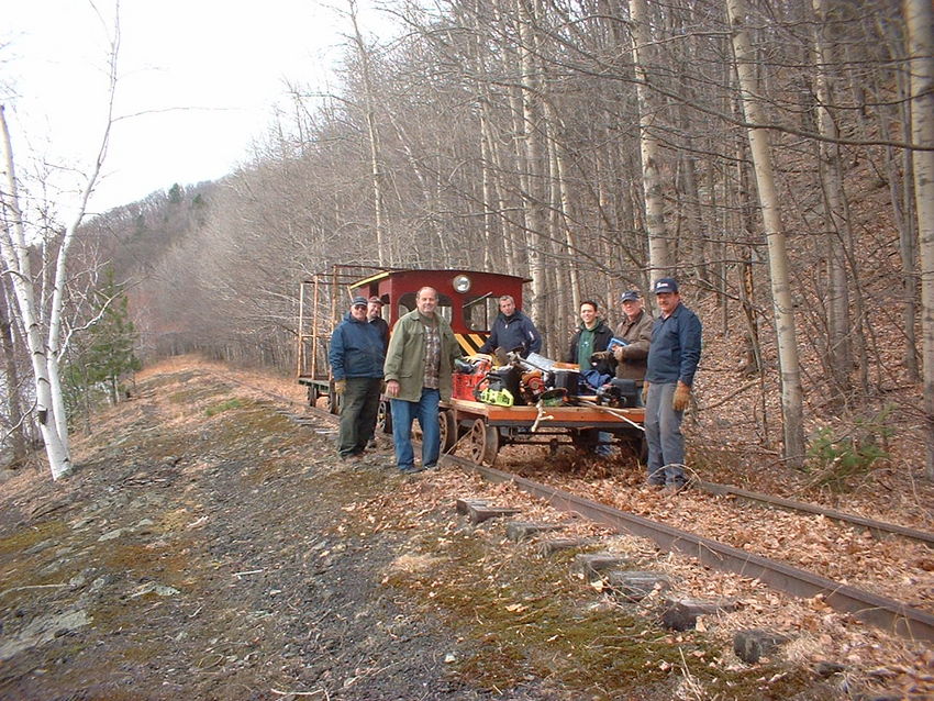 Cutting Crew at MP 19.8, End of Day: The GreatRails North American ...