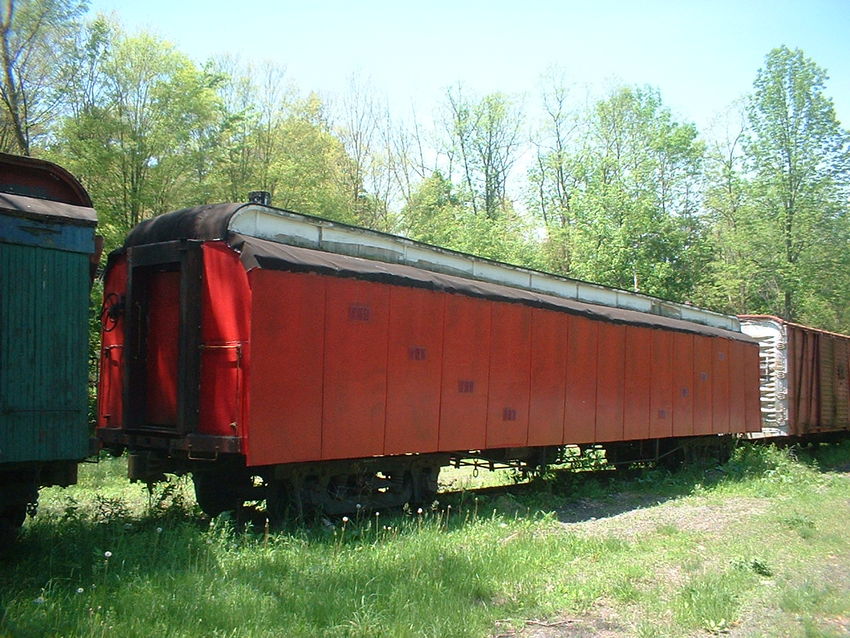 Wood baggage car, ex-B&M (circa 1890?): The GreatRails North American ...