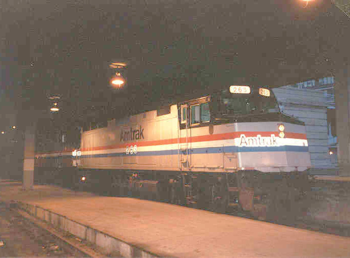 Amtrak EMD F40PH Engine #263 Somewhere Out There: The GreatRails North ...