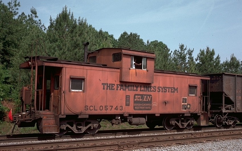 SCL Caboose @ Collier, VA: The GreatRails North American Railroad Photo ...