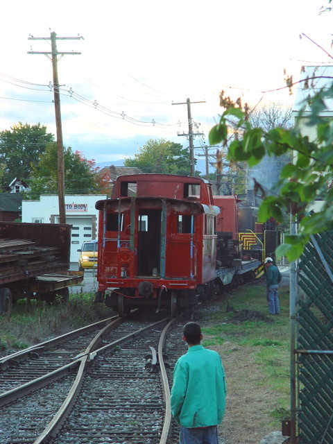 East End of the N5B Caboose: The GreatRails North American Railroad ...