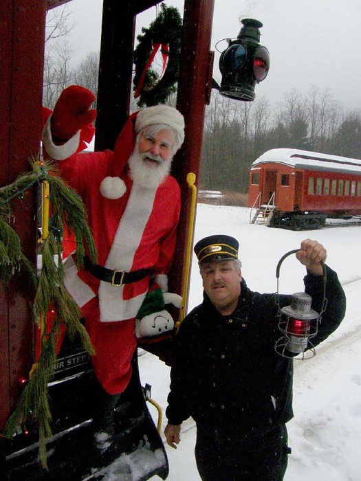 Santa on the CMRR Santa Train: The GreatRails North American Railroad ...