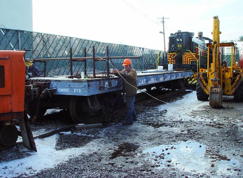 CMRR President Earl Pardini Remounting a Stake Pocket on CMRR 213: The ...