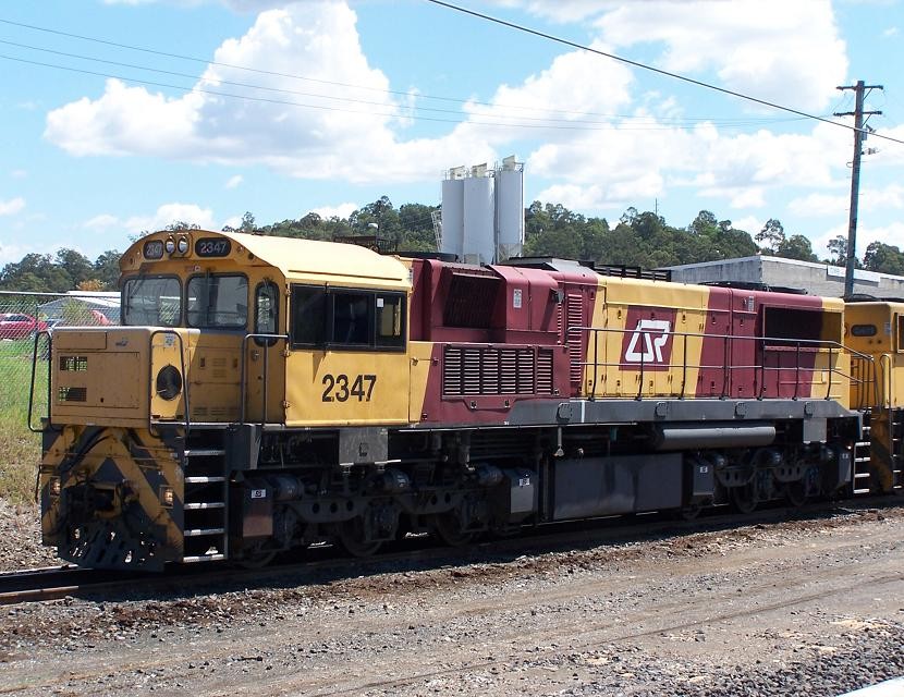 Queensland 2300 Class locomotive 2347: The GreatRails North American ...