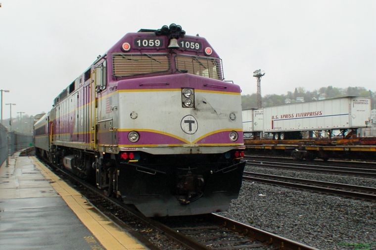 MBTA 1059: The GreatRails North American Railroad Photo Archive