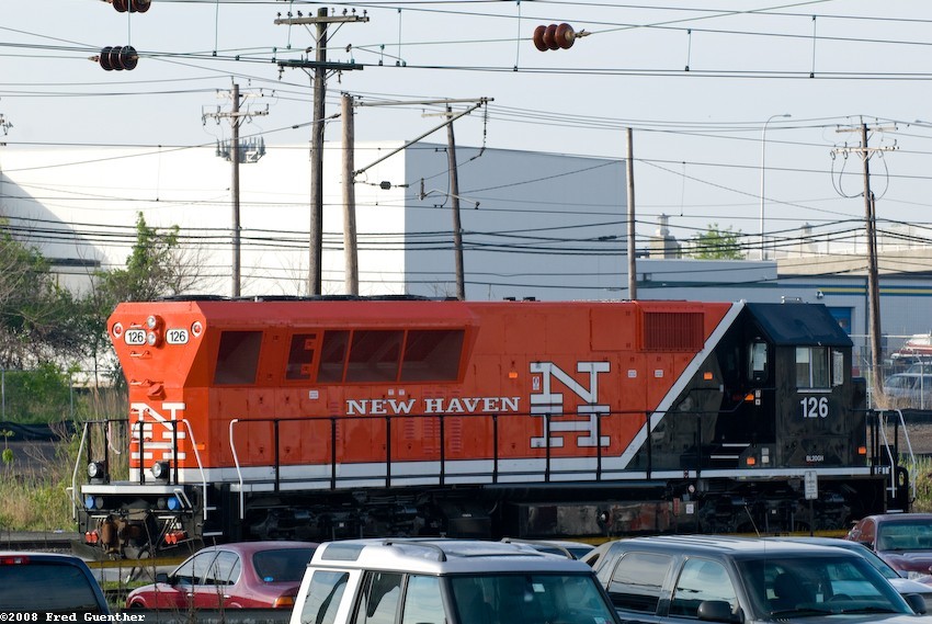 ConnDOT BL20GH 126 at New Haven, CT: The GreatRails North American ...