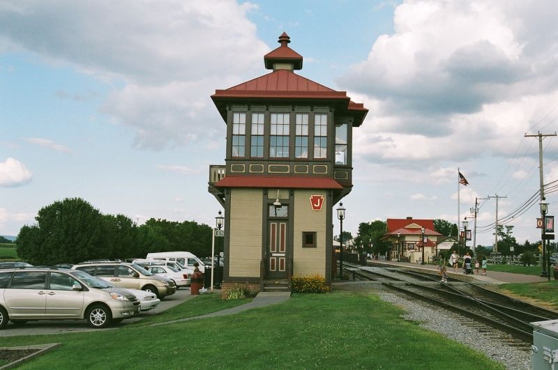 Pennsylvania J Tower: The GreatRails North American Railroad Photo Archive