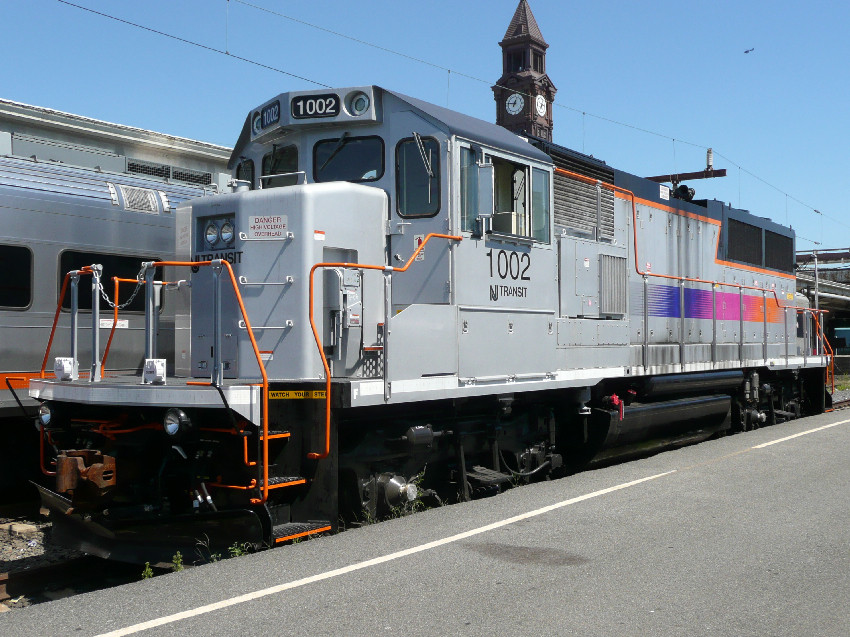 NJ Transit MP20B-3 #1002: The GreatRails North American Railroad Photo ...