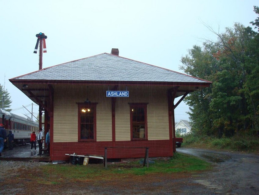 Ashland Station, restored: The GreatRails North American Railroad Photo ...