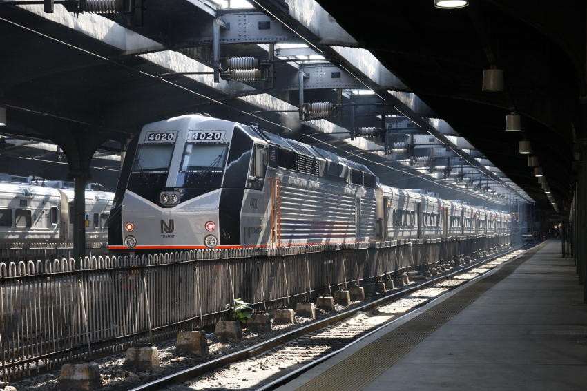 Alstom PL42AC ready to go at Hoboken Terminal: The GreatRails North ...