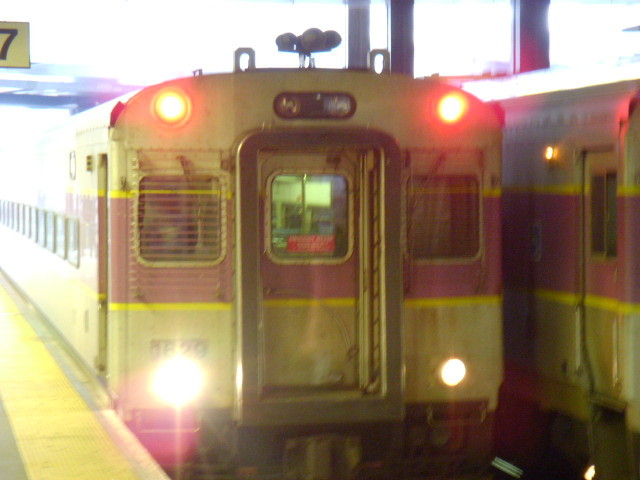 MBTA CTC-1B Cab Coach at North Station: The GreatRails North American ...