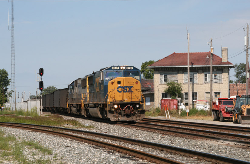 CSX 8744: The GreatRails North American Railroad Photo Archive