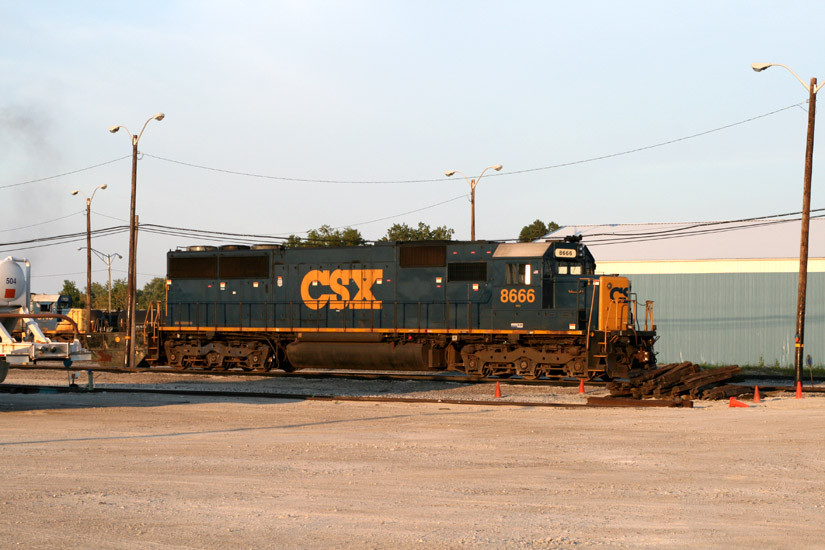 CSX 8666: The GreatRails North American Railroad Photo Archive