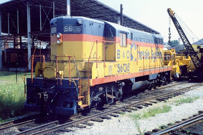B&O #5605: The GreatRails North American Railroad Photo Archive