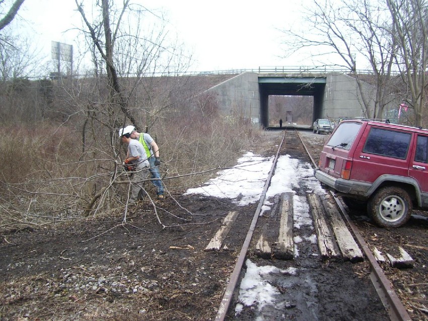 Cutting Trees at MP 4.85: The GreatRails North American Railroad Photo ...