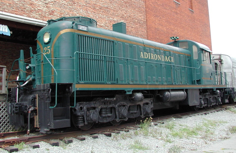 Adirondack Railway #25 [RSC 2]; Utica, NY: The GreatRails North ...