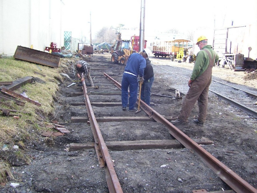 Installing New Siding in Cornell Street Yard: The GreatRails North ...