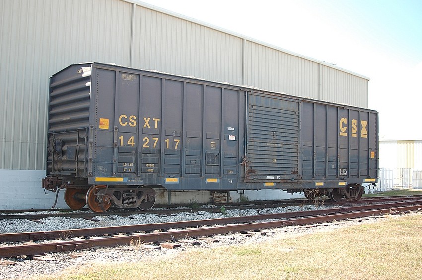 CSXT Box Car No. 142717: The GreatRails North American Railroad Photo ...