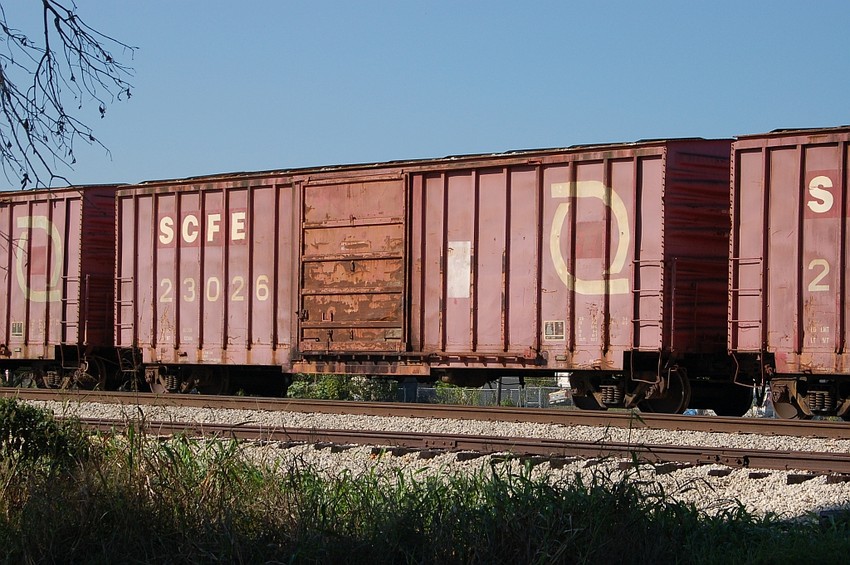 SCFE Box Car No. 23026: The GreatRails North American Railroad Photo ...