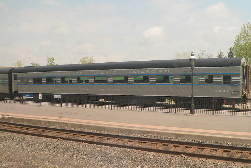 Adirondack Scenic RR coaches: The GreatRails North American Railroad ...